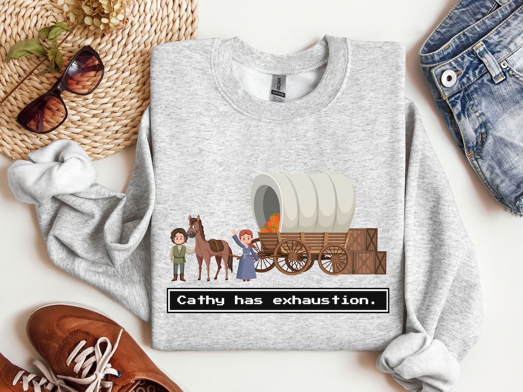 Personalized Funny Oregon Trail Teacher Sweatshirt, Oregon Trail Shirt ...