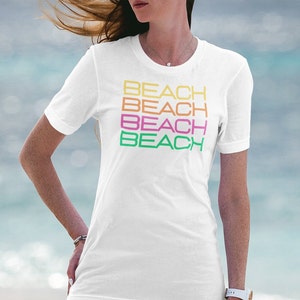 Cute Summer Beach Shirt, Women's Beach Vacation Shirt, Beach Gift for ...