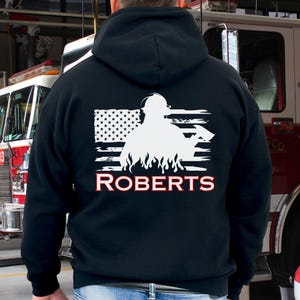 Personalized Fire Academy Graduation Gift Firefighter Sweatshirt ...