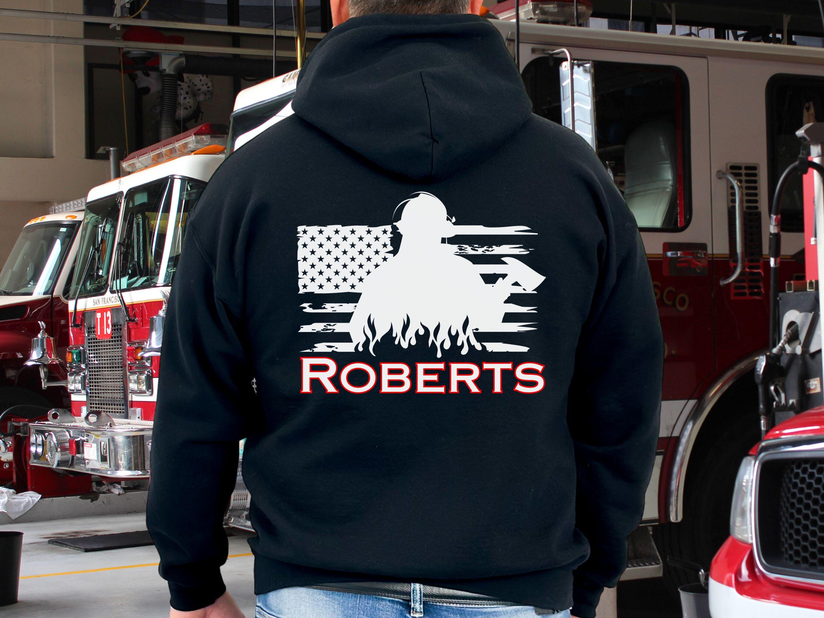 Personalized Fire Academy Graduation Gift Firefighter Sweatshirt ...