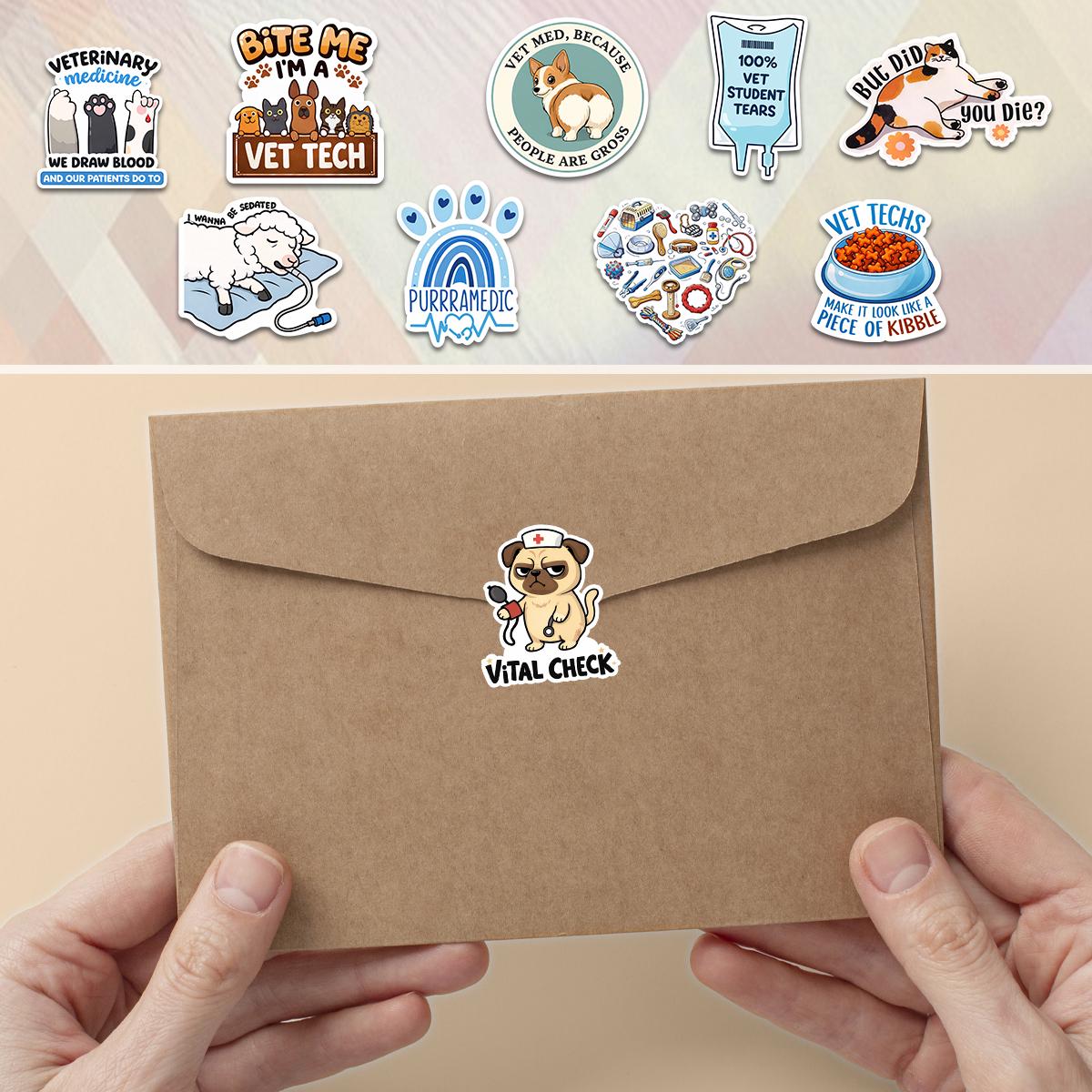 Funny Vet Med Pack 12: Veterinary Tech Humor, Animal Lover Gift - Etsy