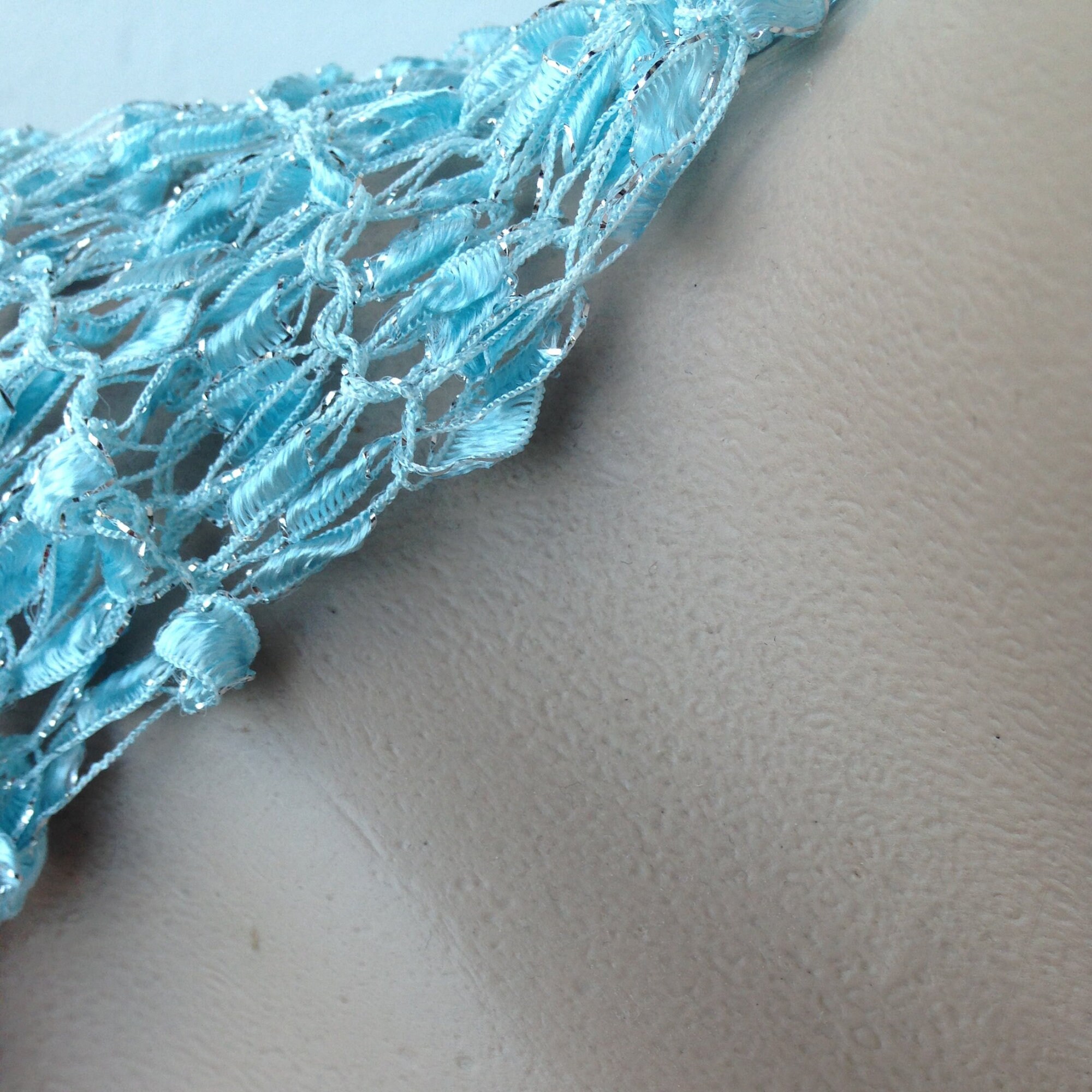 Turquoise Crochet Bridal Bolero Shrug, Aqua Blue Silky Wedding Cropped ...
