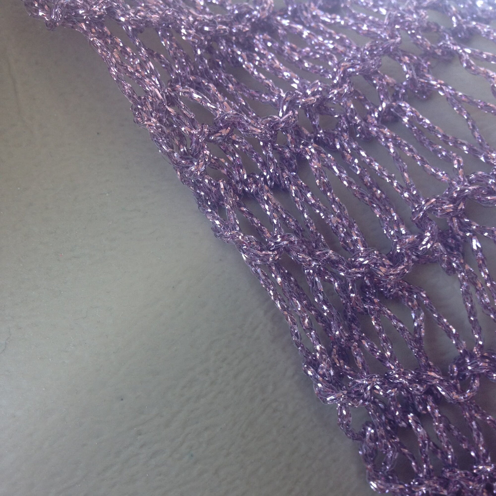 Lilac Metallic Wedding Bolero Shrug Crochet Purple Bridal - Etsy