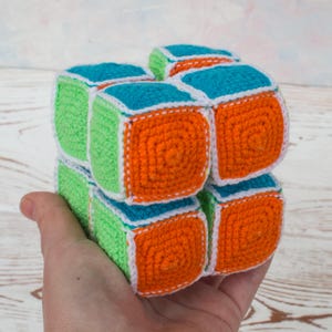 CROCHET PATTERN Infinity Cube. Montessori Baby Toys. Educational Toys ...