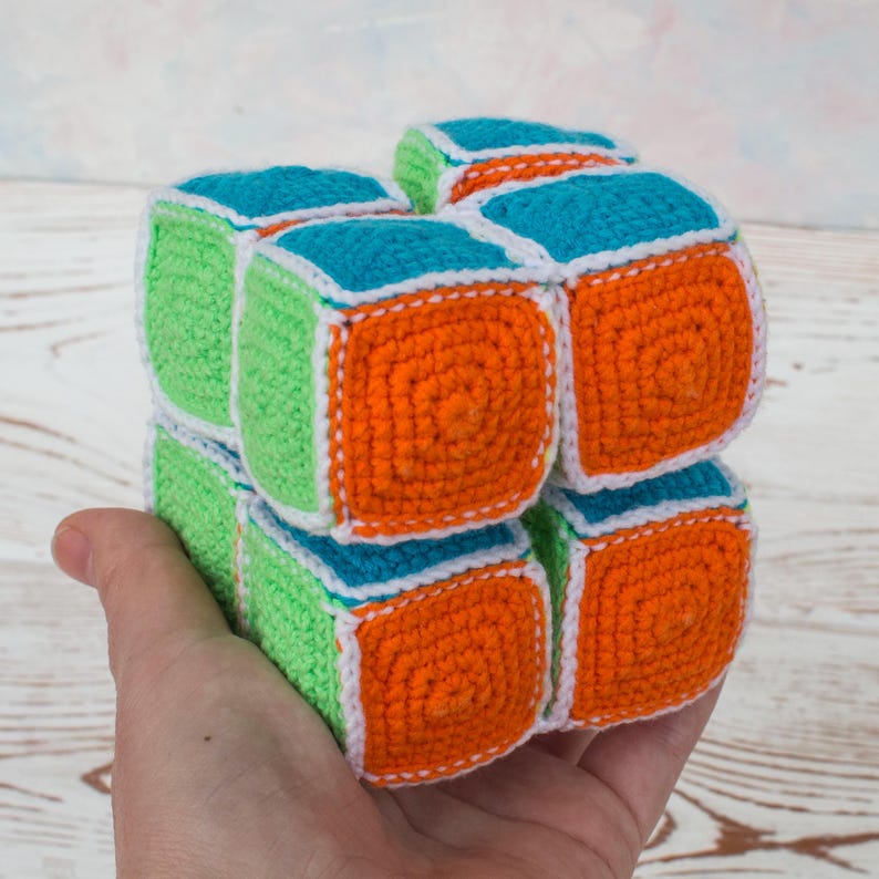 CROCHET PATTERN Infinity Cube. Montessori Baby Toys. Educational Toys ...