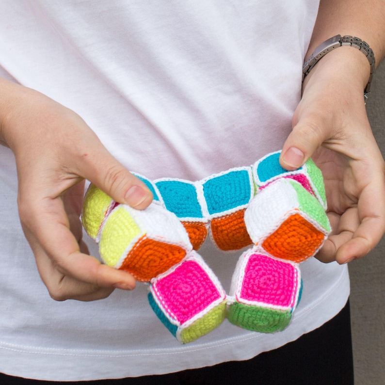 CROCHET PATTERN Infinity Cube. Montessori Baby Toys. Educational Toys ...