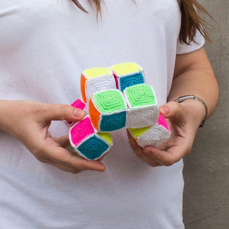 CROCHET PATTERN Infinity Cube. Montessori Baby Toys. Educational Toys ...