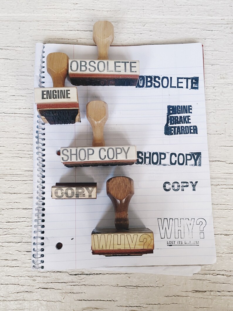 Vintage Stamp, Stamp Pad, Old Desk Stamps, Work Stamps, Copy, Obsolete ...