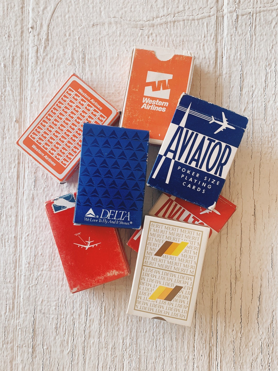 Vintage Airplane Playing Cards, Card Deck, Vintage Playing Cards, Club ...