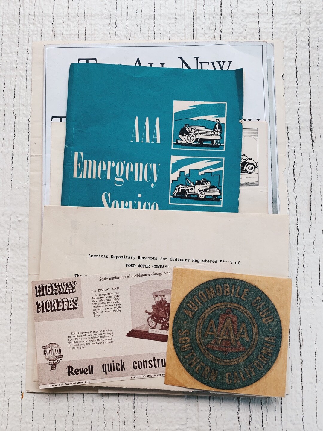 Vintage Car Pamphlets & Brochures Vintage AAA, United States, Vintage ...
