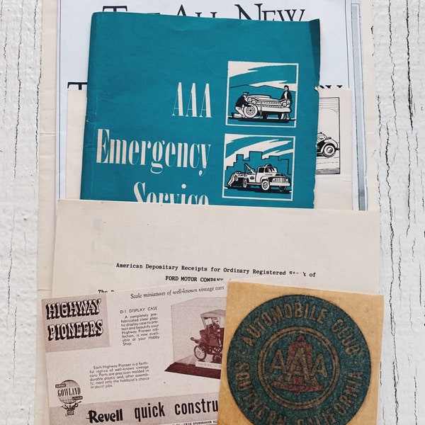 Old Car Brochures - Etsy
