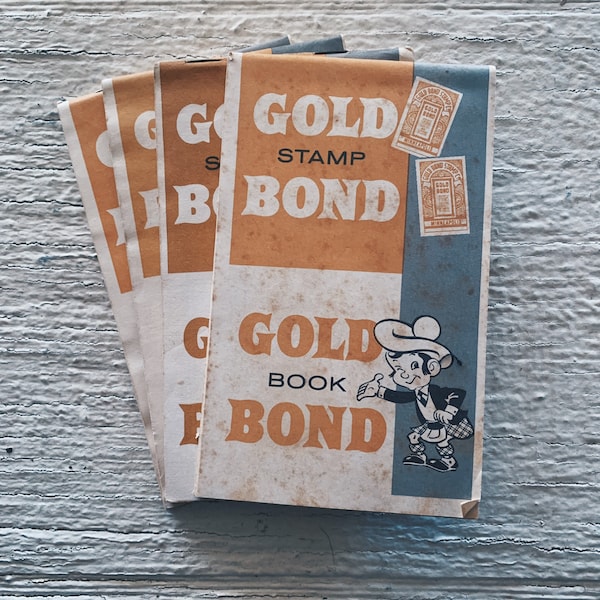 Gold Bond Stamps - Etsy