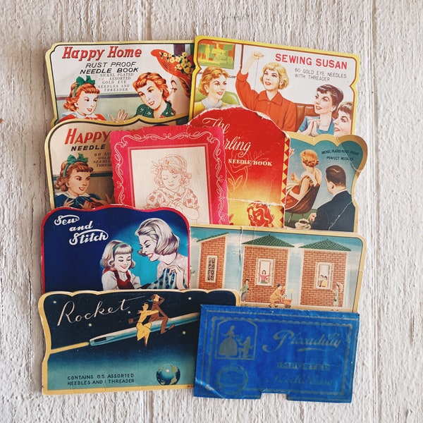 Vintage Needle Packs - Etsy