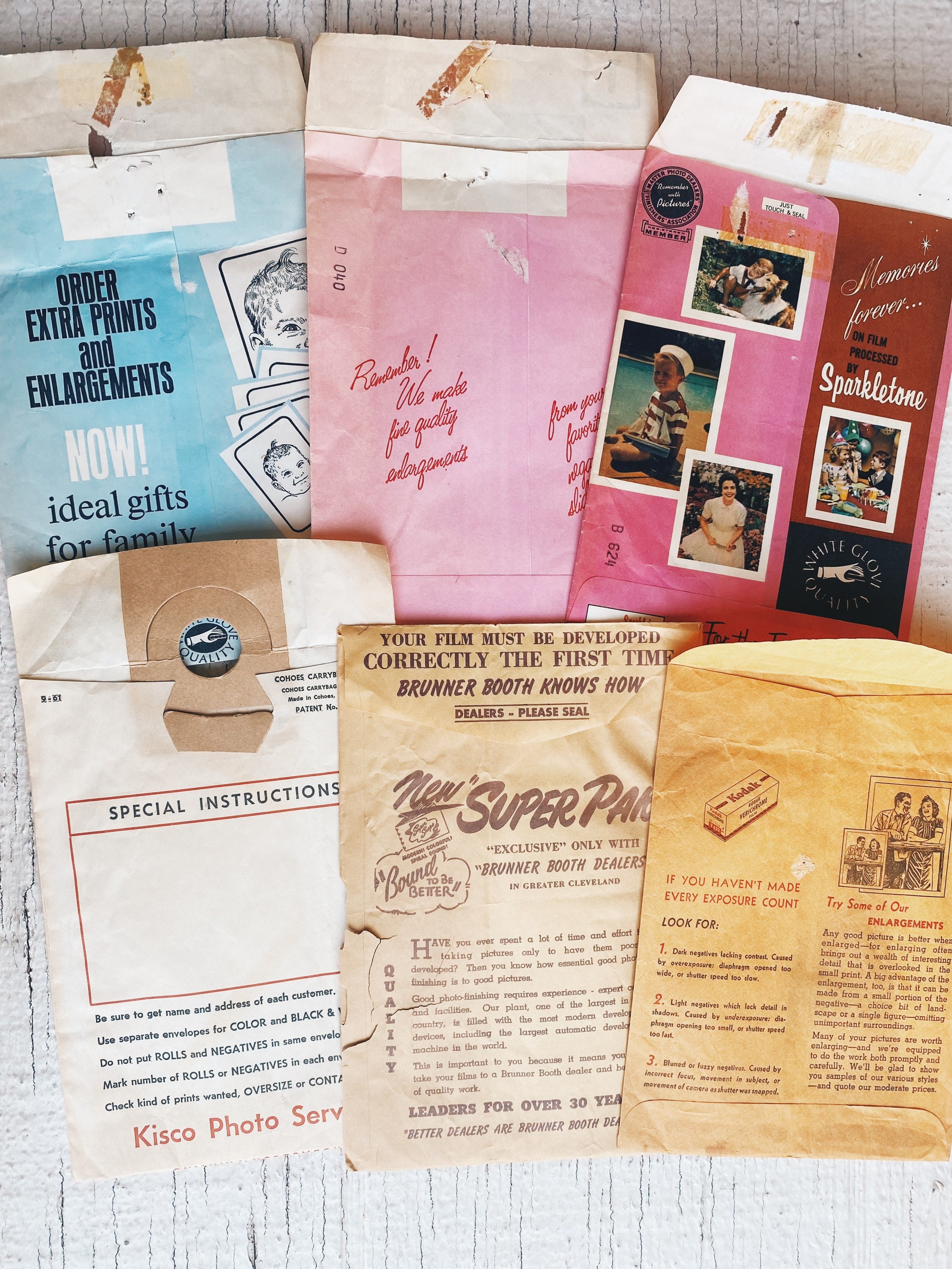 Vintage Negative Large Envelope 1 Vintage Paper Ephemera Film, Vintage ...