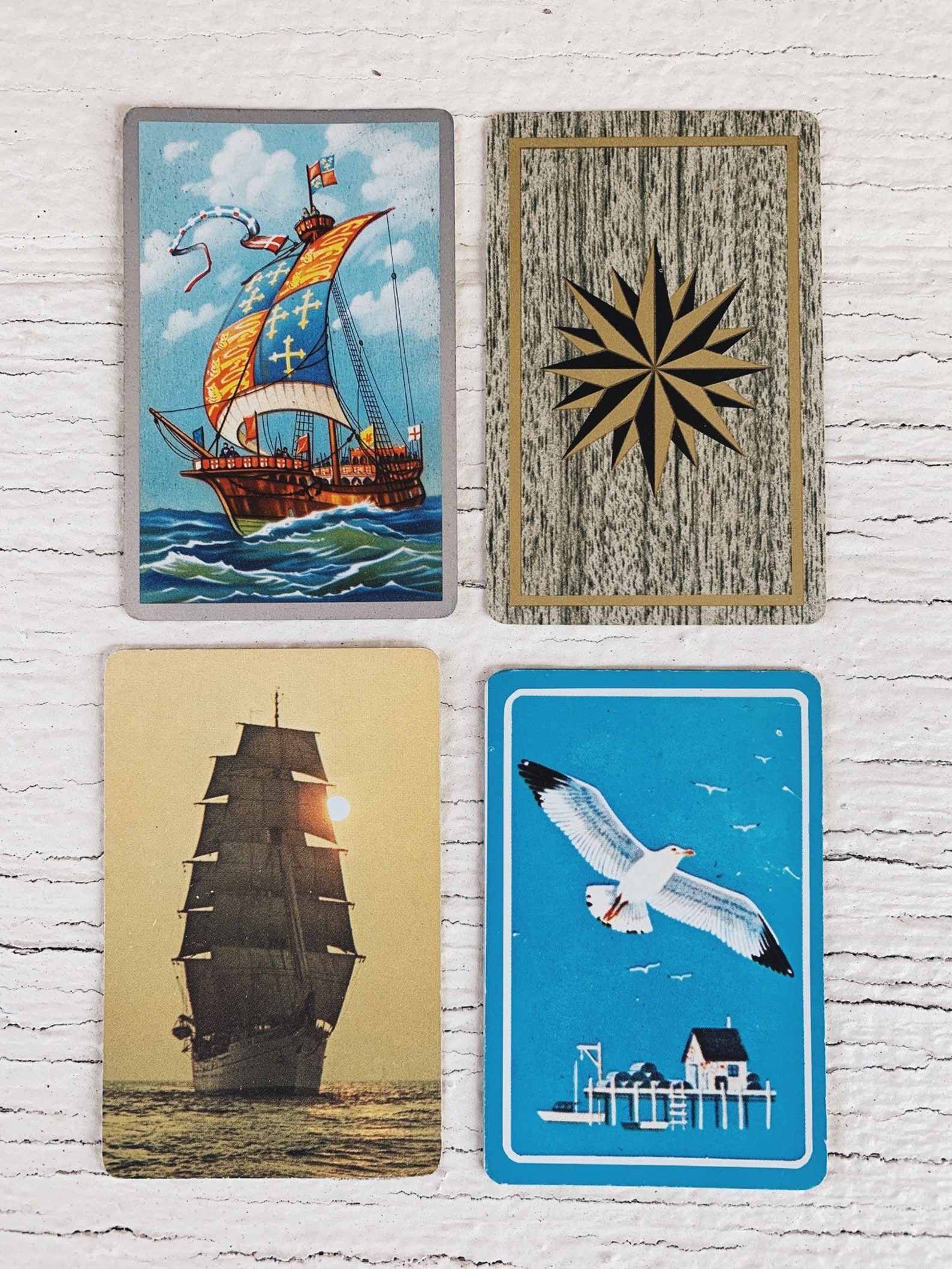 Vintage Ship Playing Cards Card Deck Vintage Playing Cards - Etsy