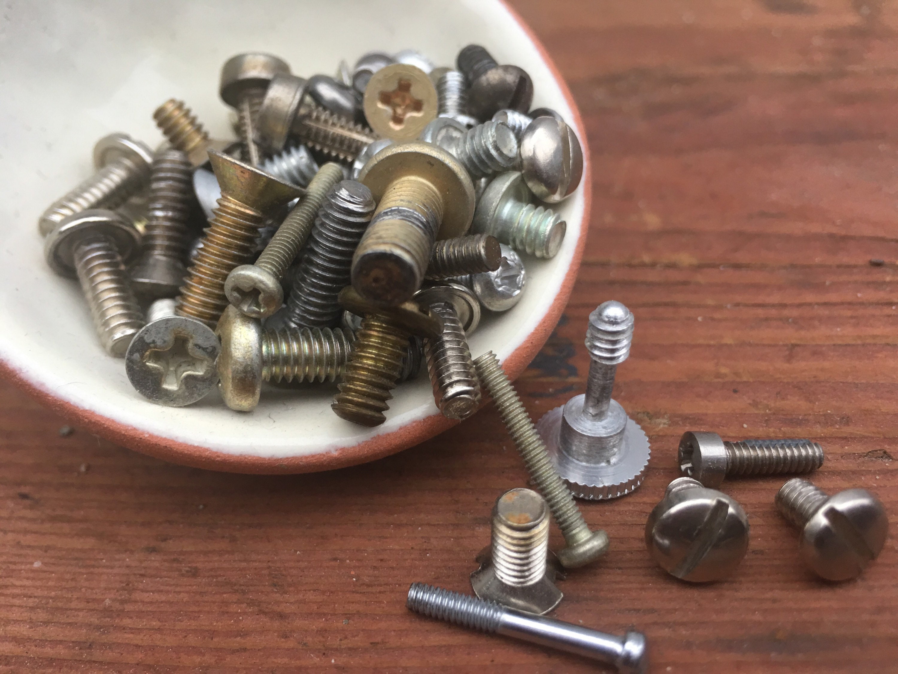 Screws Parts and Pieces 50 Metal Steampunk Supplies - Etsy
