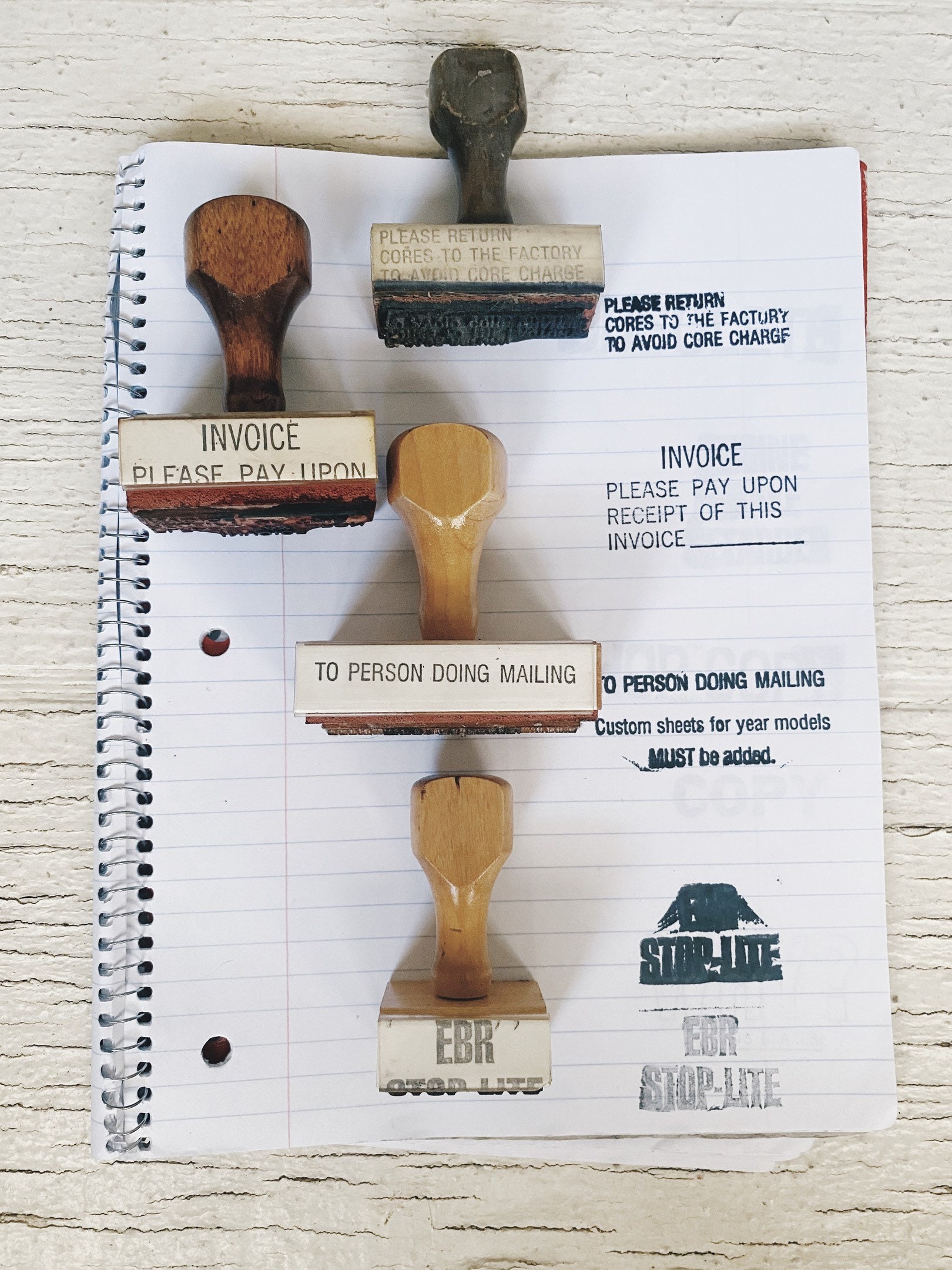 Vintage Stamp, Stamp Pad, Old Desk Stamps, Work Stamps, Label ...