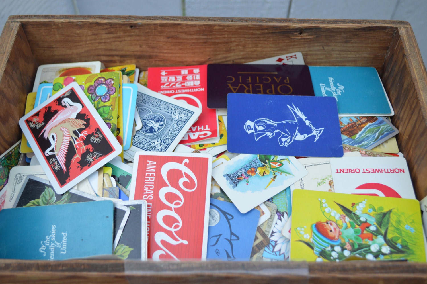 Vintage Playing Card Lot 20 Game Cards, Deck of Cards, Canasta, Poker ...