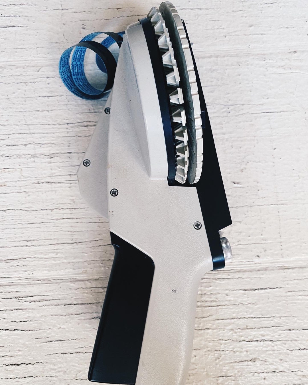 Vintage Scotch Labeler EA-200 Labeler Loading and Operating With ...