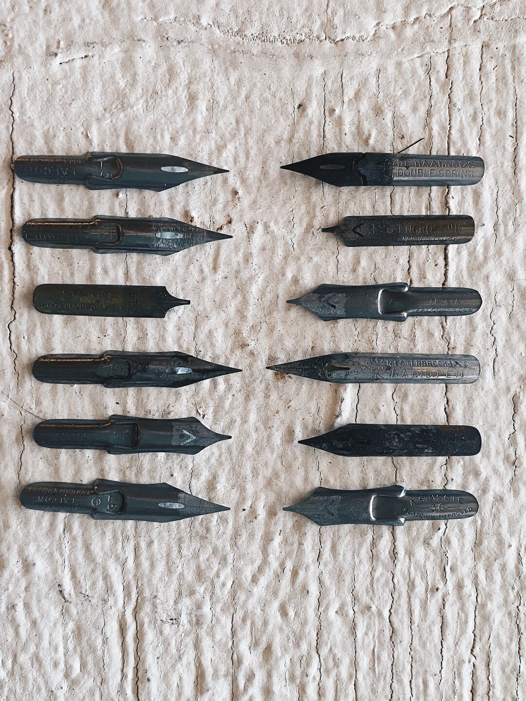 Vintage Calligraphy Nibs- Pen Tips, Calligraphy Tips, Calligraphy Pen ...