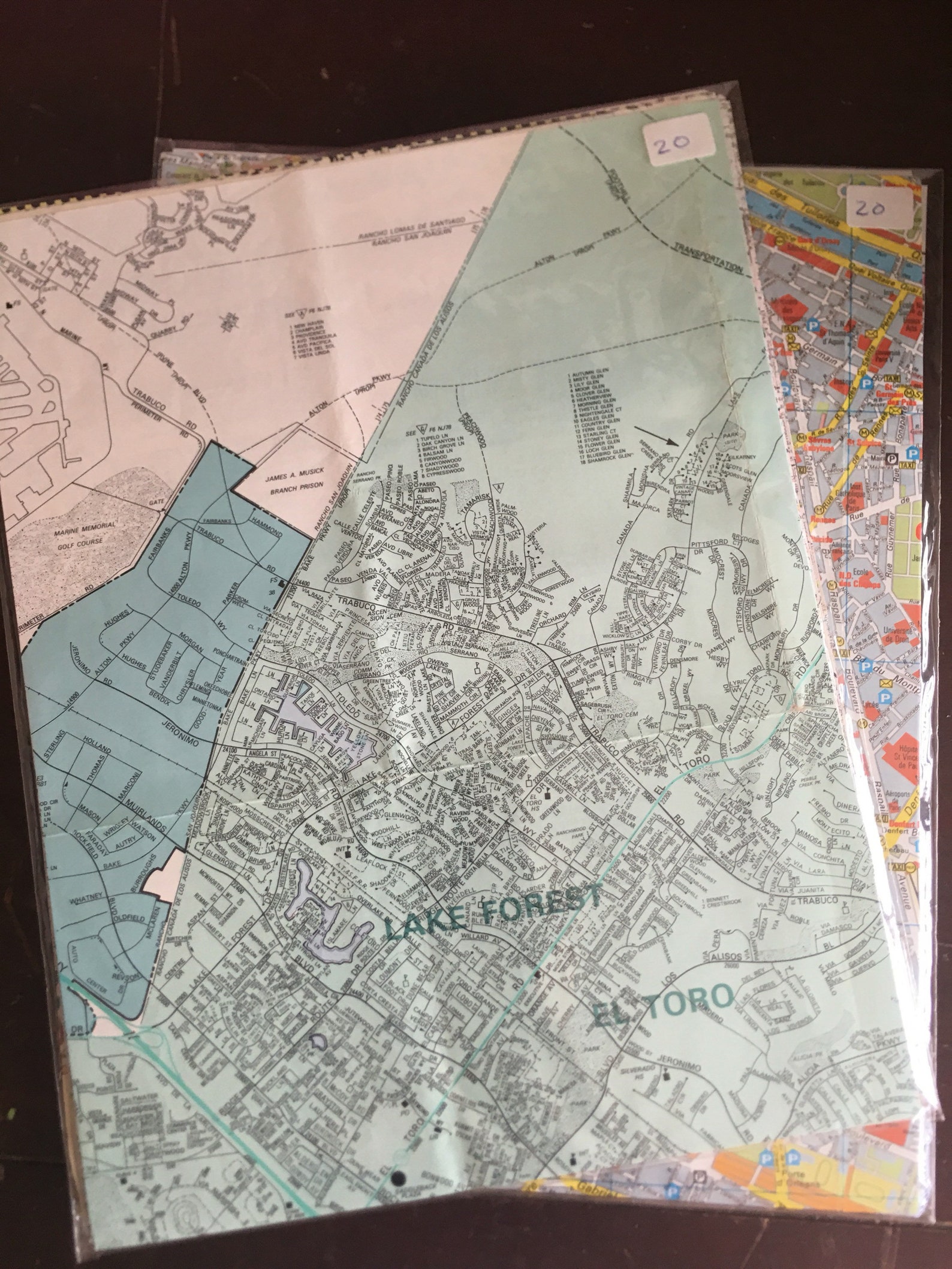 Maps 12 8.5in X 11in Sheets - Etsy