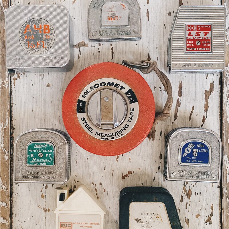 Vintage Tape Measure - Etsy
