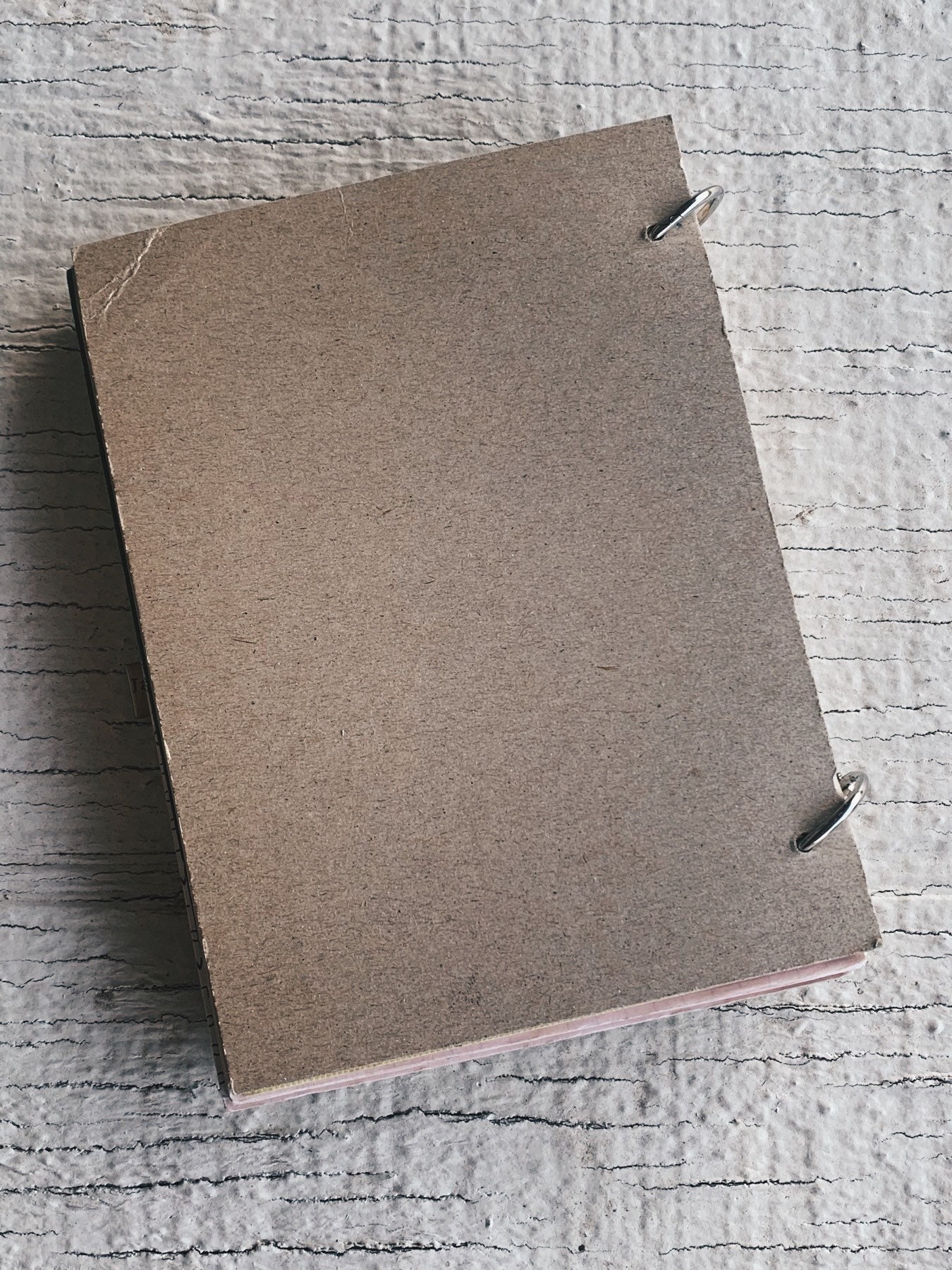 Vintage book handmade journal paper ephemera with a paper pack | Etsy