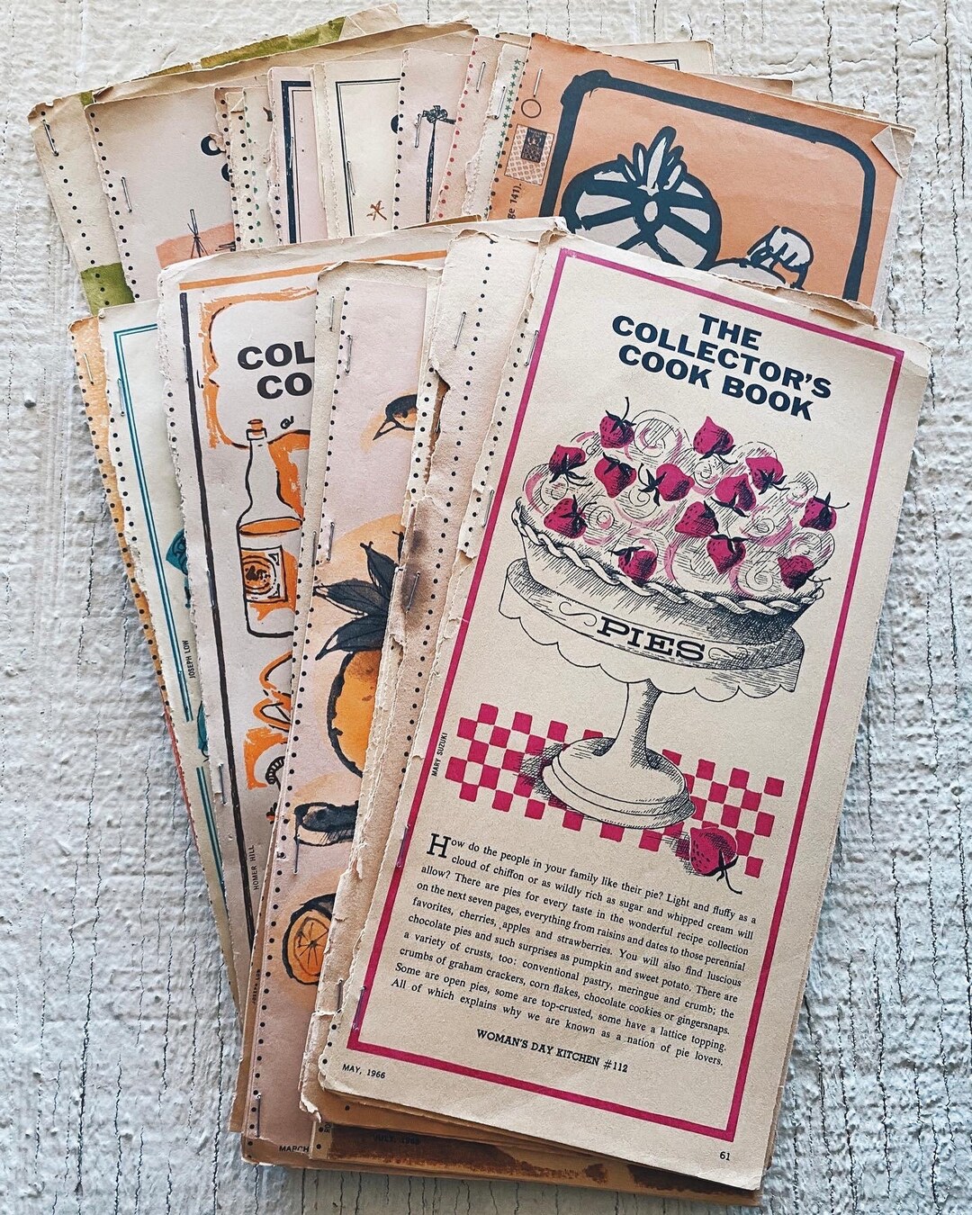 Vintage the Collectors Cookbook Recipe Cookbooks- Vintage Paper ...