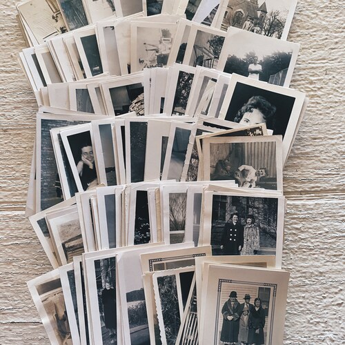 Lot of Ten Random Antique/vintage Photos - Etsy