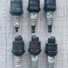 Spark Plugs and Original Box 6 Metal, Steampunk Supplies, Electrical ...