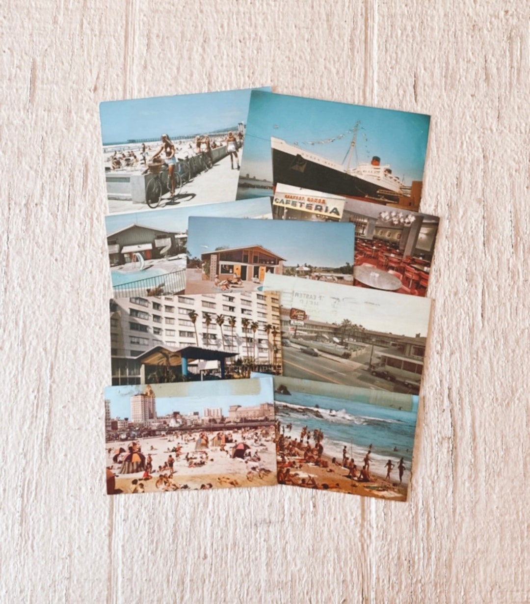 Vintage California Postcards Travel Ephemera United States Souvenir ...