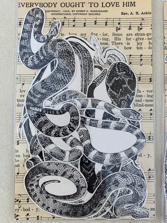 Snake Pack Vintage Paper Ephemera Lot Paper Pack Ephemera | Etsy