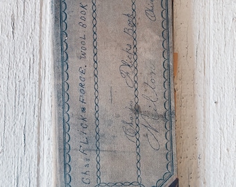 Vintage Ledger Calligraphy - Etsy