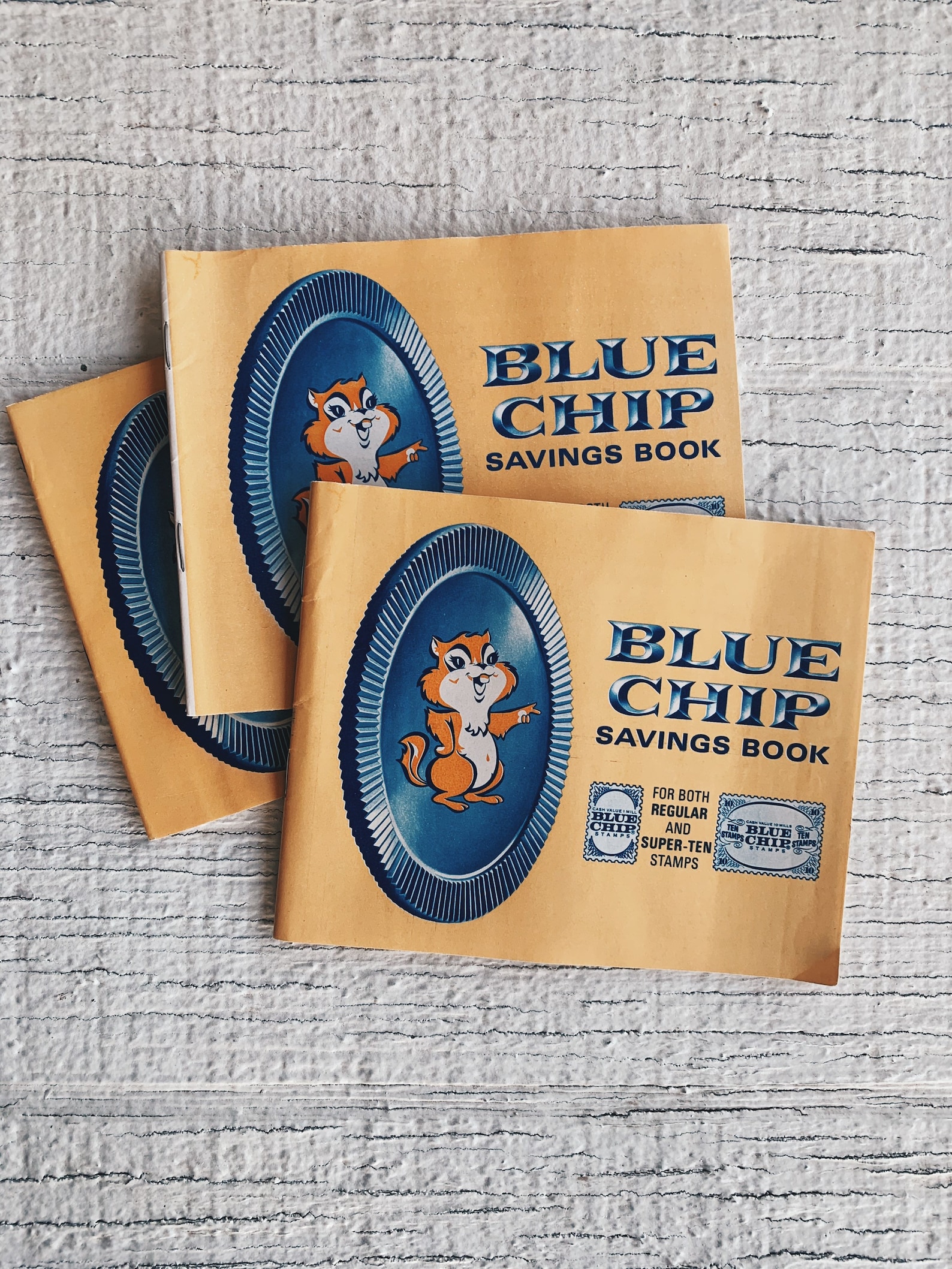 Vintage Blue Chip Savings Book, Blue Chip Stamps, Brand New, Savings ...