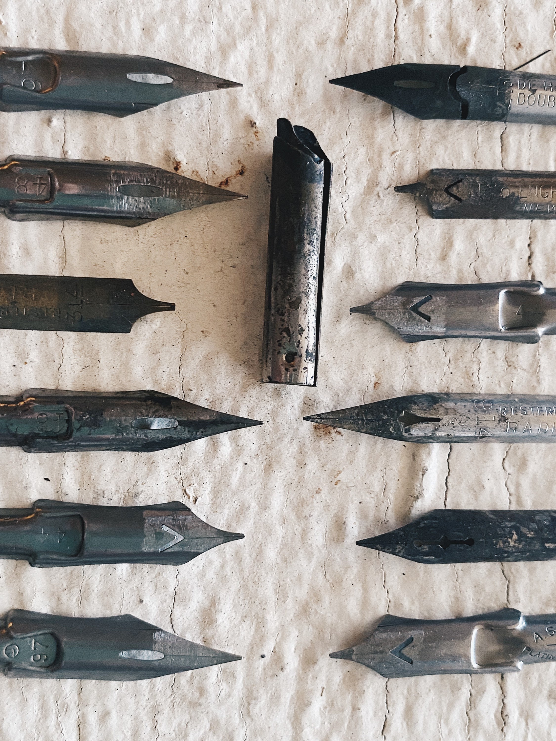 Vintage Calligraphy Nibs- Pen Tips, Calligraphy Tips, Calligraphy Pen ...