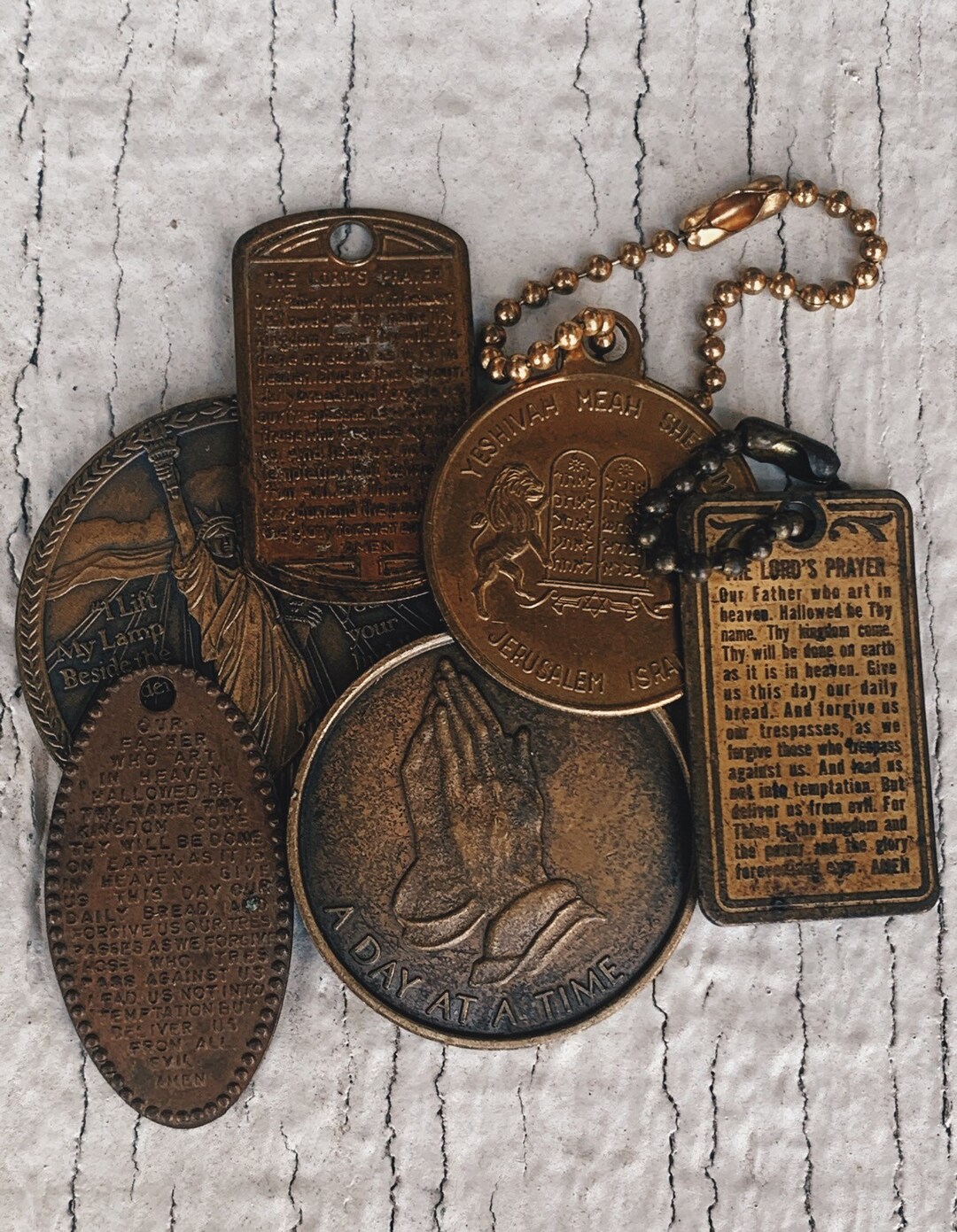Vintage Religious Relics Lord’s Prayer, Quote, Bible Verse, Prayers ...