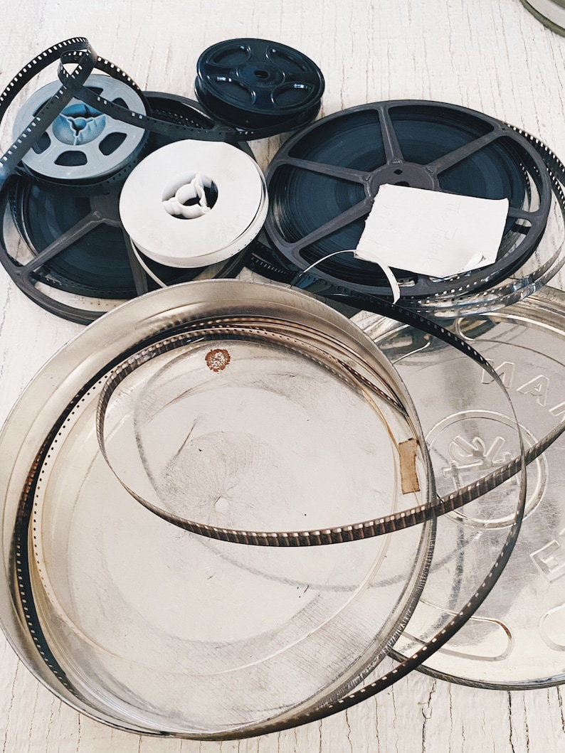 Vintage Film Reels Lot, Negatives Photo, Film, Photography, Vintage ...
