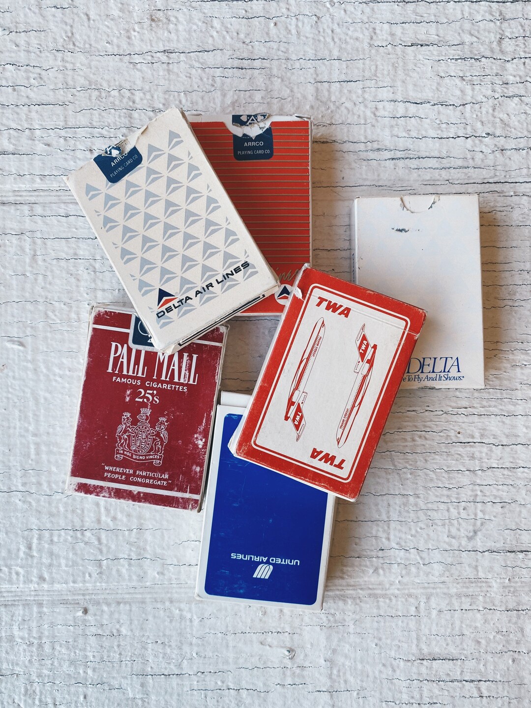 Vintage Airplane Playing Cards, Card Deck, Vintage Playing Cards, Club ...