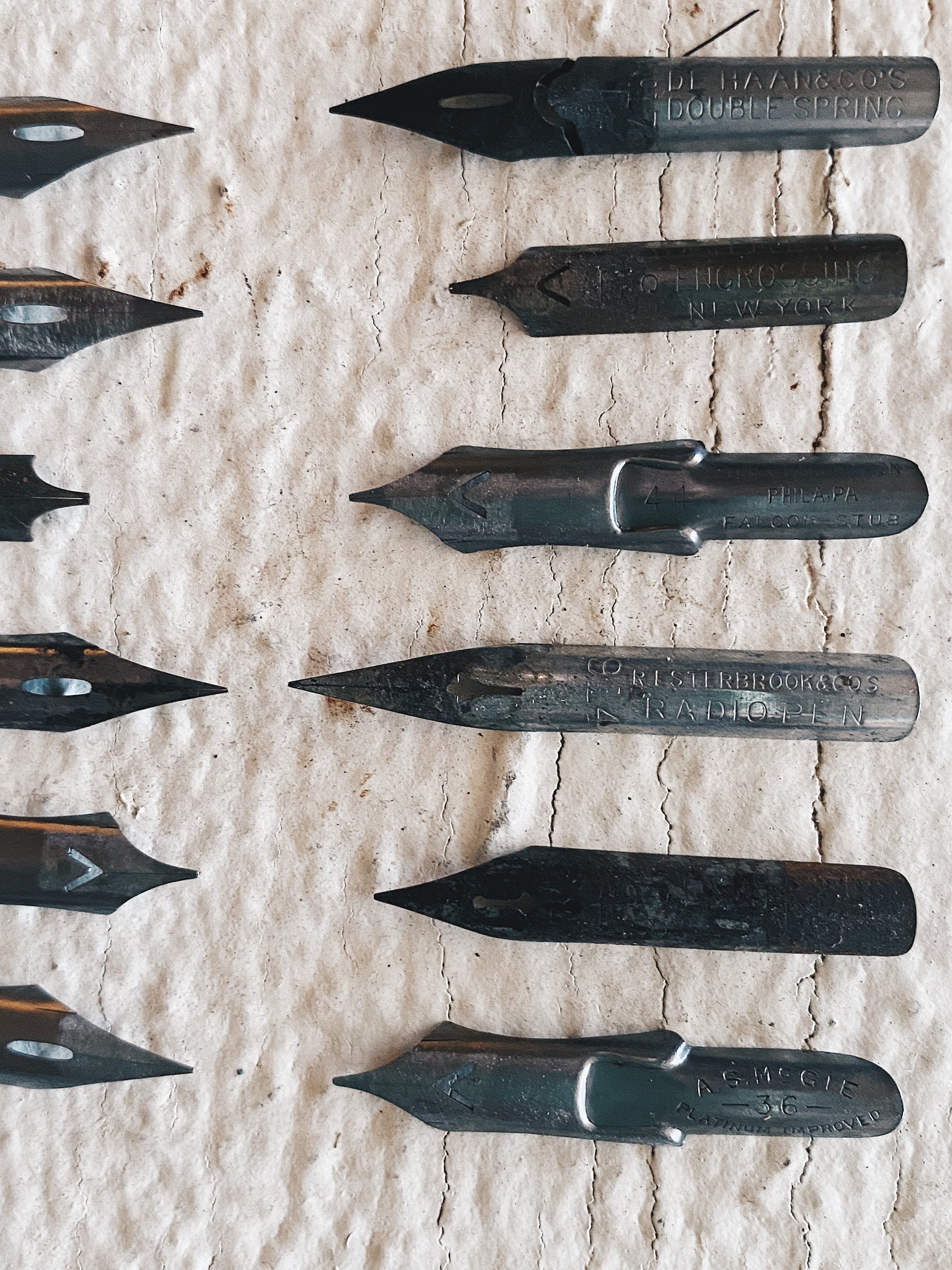 Vintage Calligraphy Nibs- Pen Tips, Calligraphy Tips, Calligraphy Pen ...