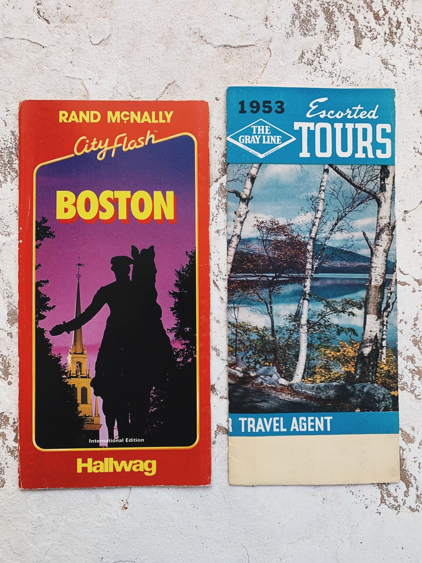 Vintage Massachusetts Maps And Brochures Vintage Maps United Etsy
