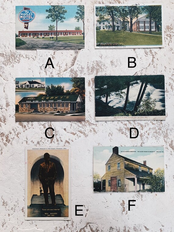 Stationery Postcards South Dakota Vintage Postcards Pennsylvania Texas ...