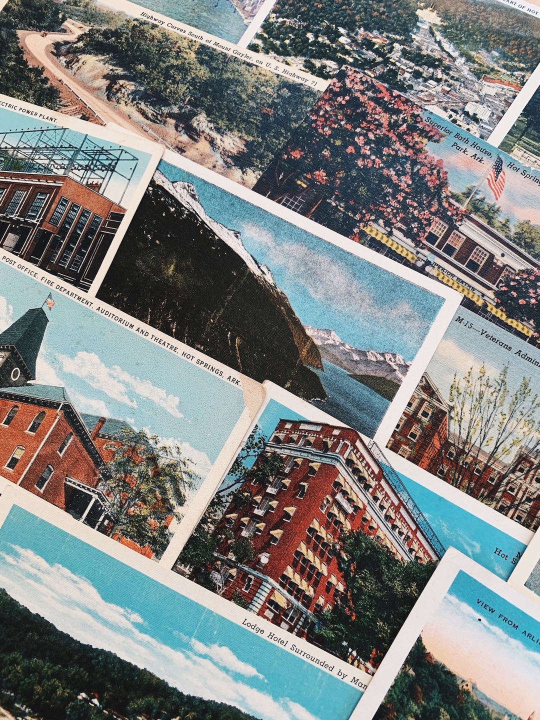 Vintage Postcards Alabama, Alaska, Arkansas State Postcards Travel ...