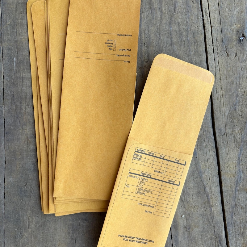 Tip Envelope - Etsy