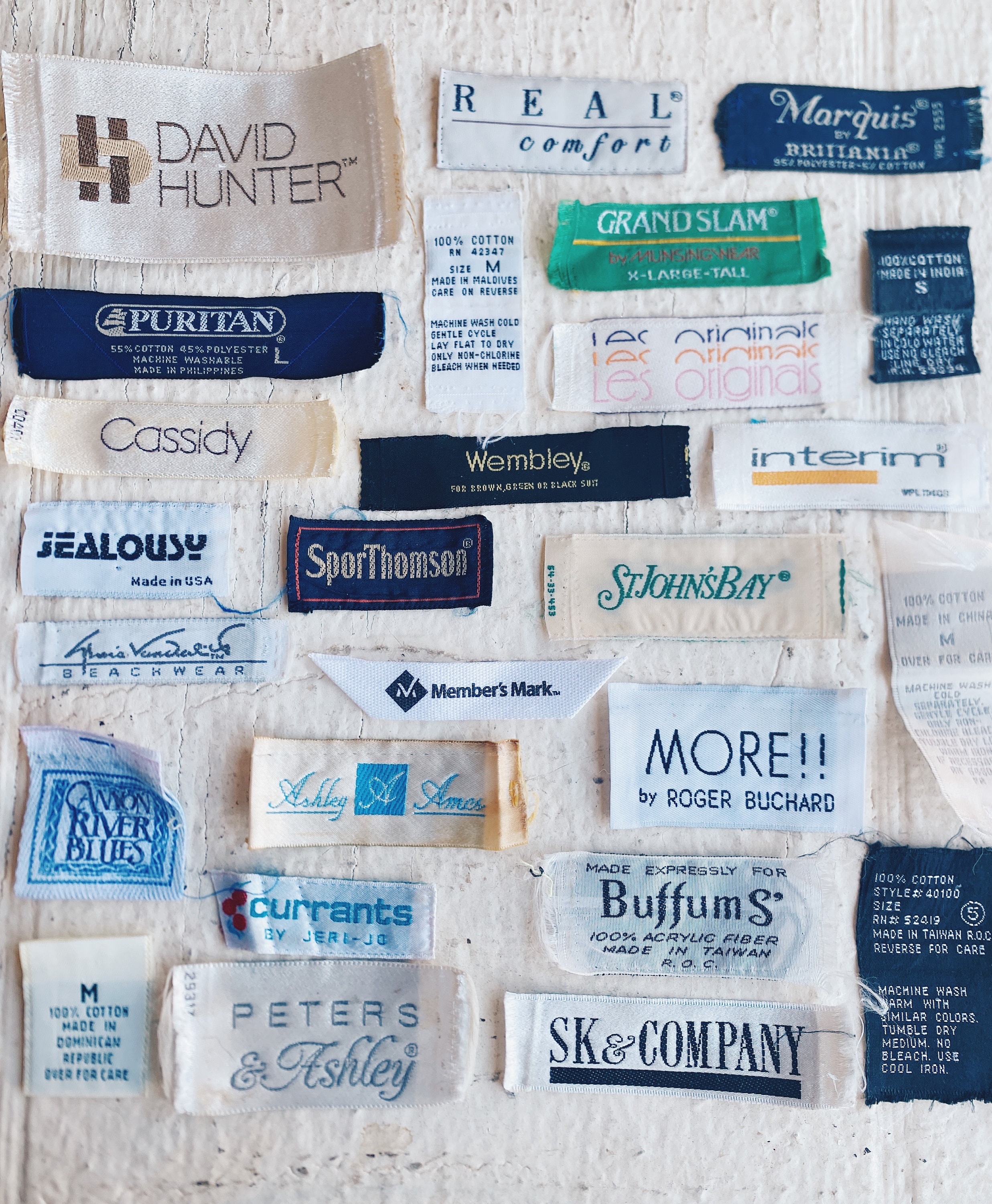 Vintage Cloth Clothing Tags U Cloth Tags, Vintage Tags, Vintage ...