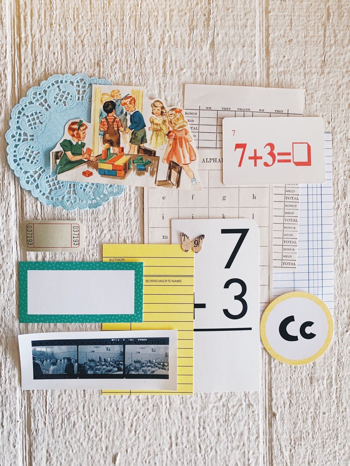 Back to School Pack Vintage Paper Ephemera Lot Paper Pack - Etsy