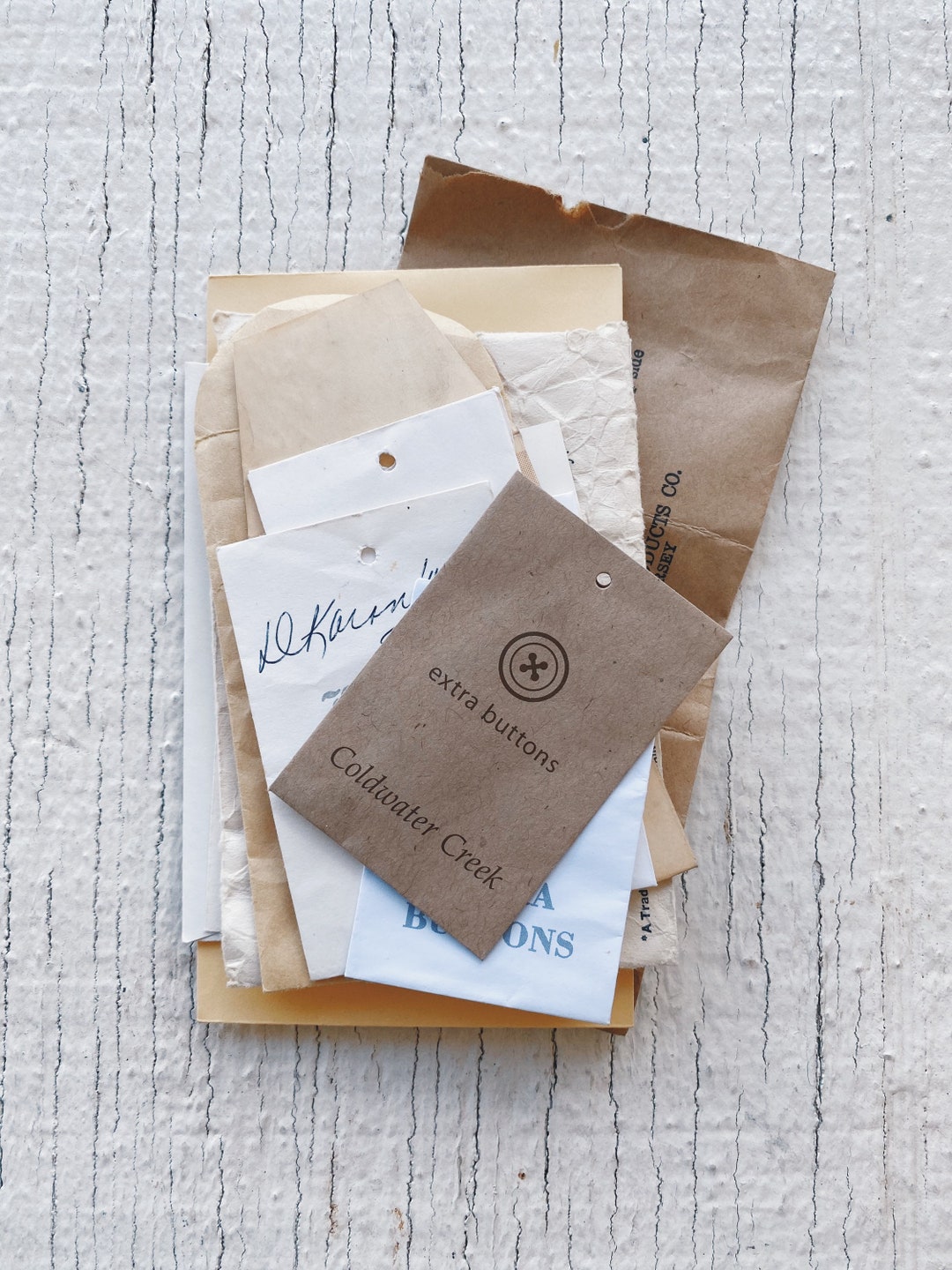 Vintage Mini Envelope Pack- Vintage Paper Ephemera Lot Paper Pack ...