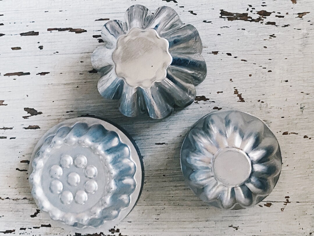 Vintage Circle Cooking Molds, Vintage Baking Tools, Jello Mold, Cutters ...