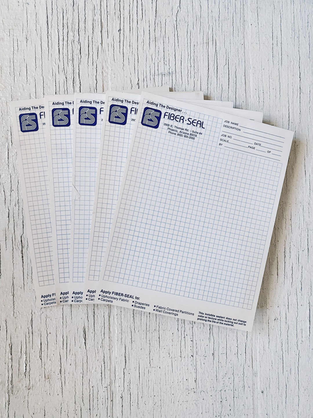 Vintage Ledger Pad (1) Vintage Paper Ephemera Lot Receipt, Invoice ...
