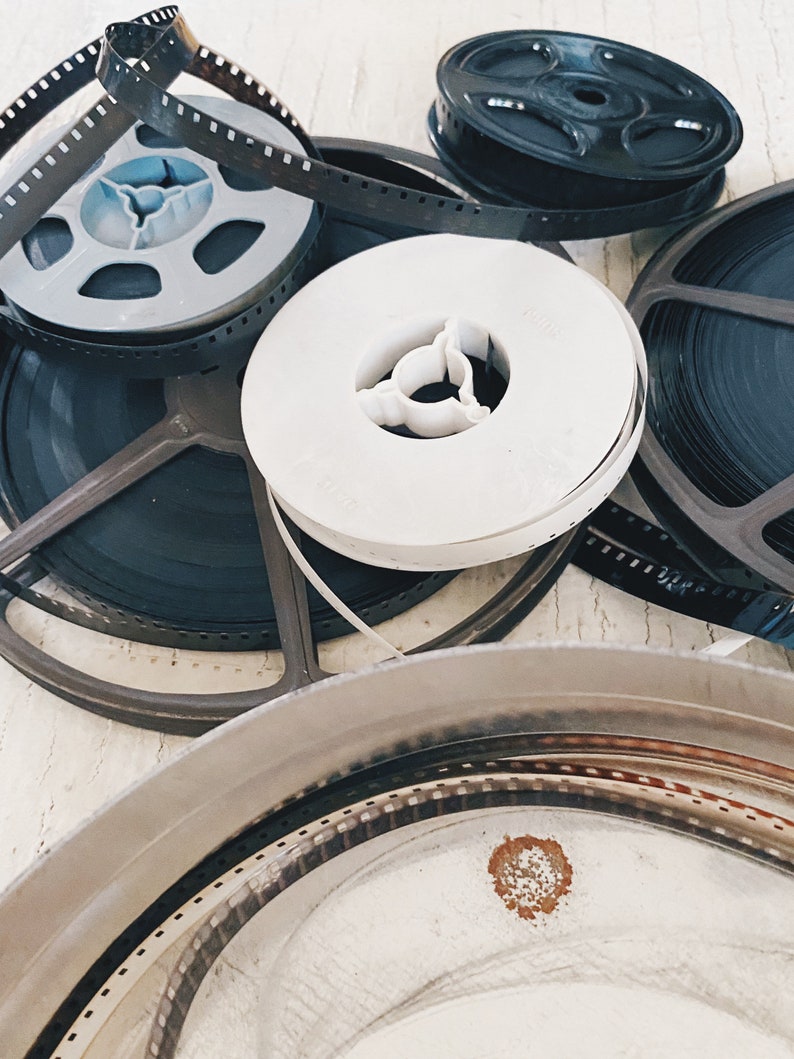 Vintage Film Reels Lot, Negatives Photo, Film, Photography, Vintage ...