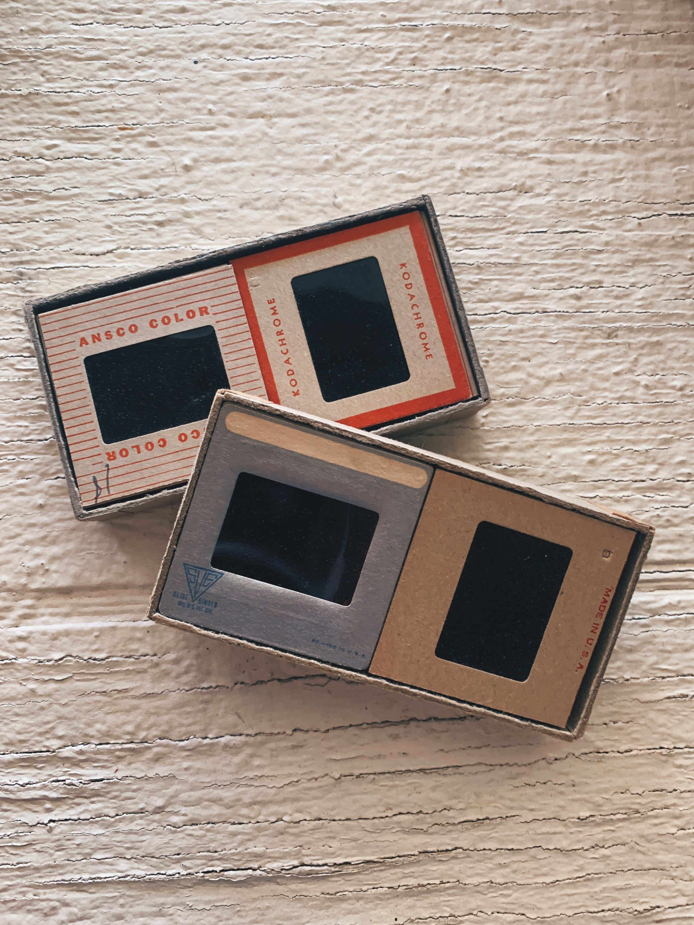 Vintage Slides Sets 2 Boxes Ansco Color With Box, Technifinish, Vintage ...